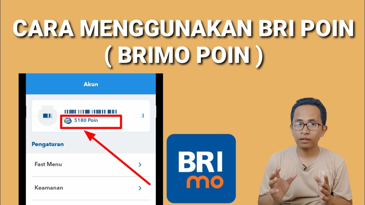 CARA MENGGUNAKAN BRI POIN ( BRIMO POIN ) - YouTube