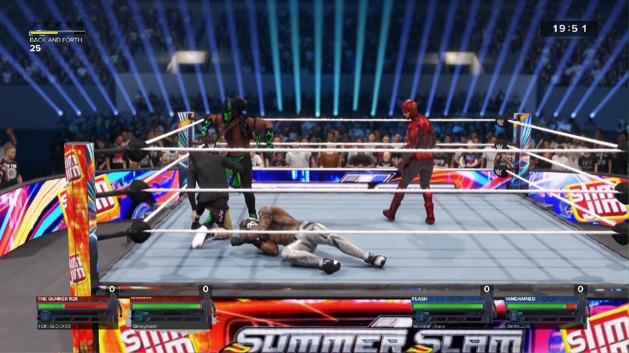 WWE 2K24 Cheating Custom Characters - YouTube