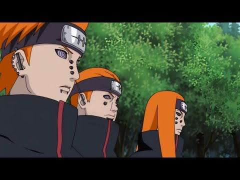 Naruto vs pain || Kedatangan pain ke konoha