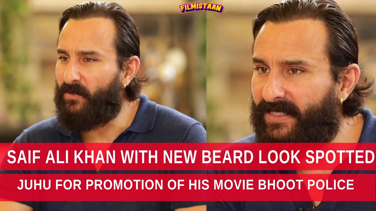 Saif Ali Khan Beard