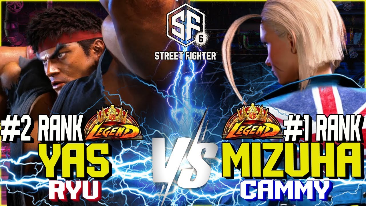 SF6 Yas (2 Ranked Ryu) vs Mizuha (1 Ranked Cammy) SF6 High Level ...