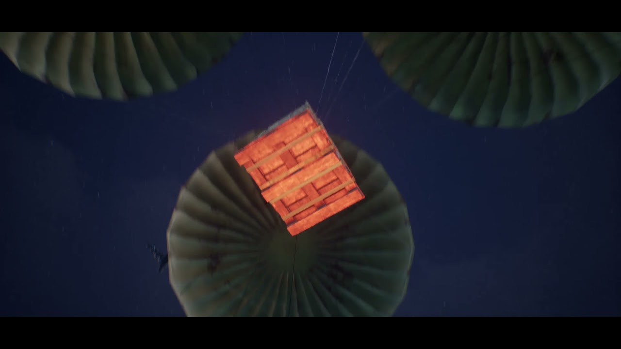 PUBG Super Airdrop animation - YouTube