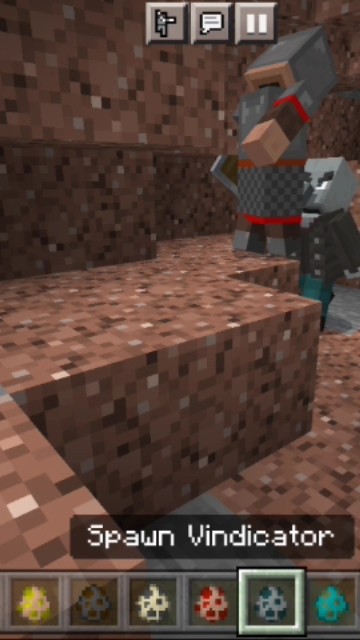 Vindicator Animation in Actual Trailer in Minecraft #shorts - YouTube