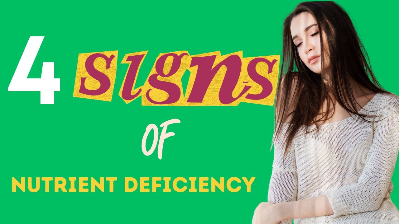 Signs Your Body Needs More Nutrients: How to Address the Deficiencies ...