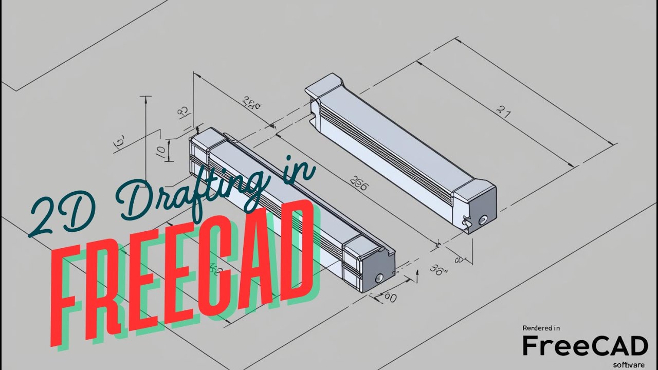 2D Drafting in FreeCAD | Complete Beginner’s Guide to Technical Drawing ...