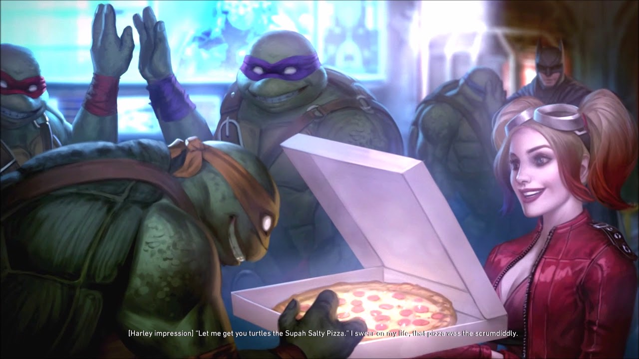 Injustice 2: Teenage Mutant Ninja Turtles Ending - YouTube