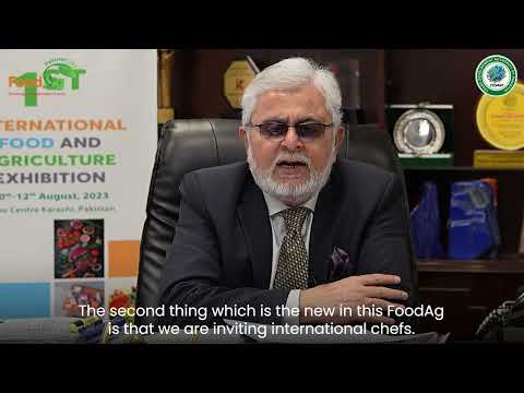 Chief Executive TDAP Welcoming Foreign Delegates at FoodAg2023