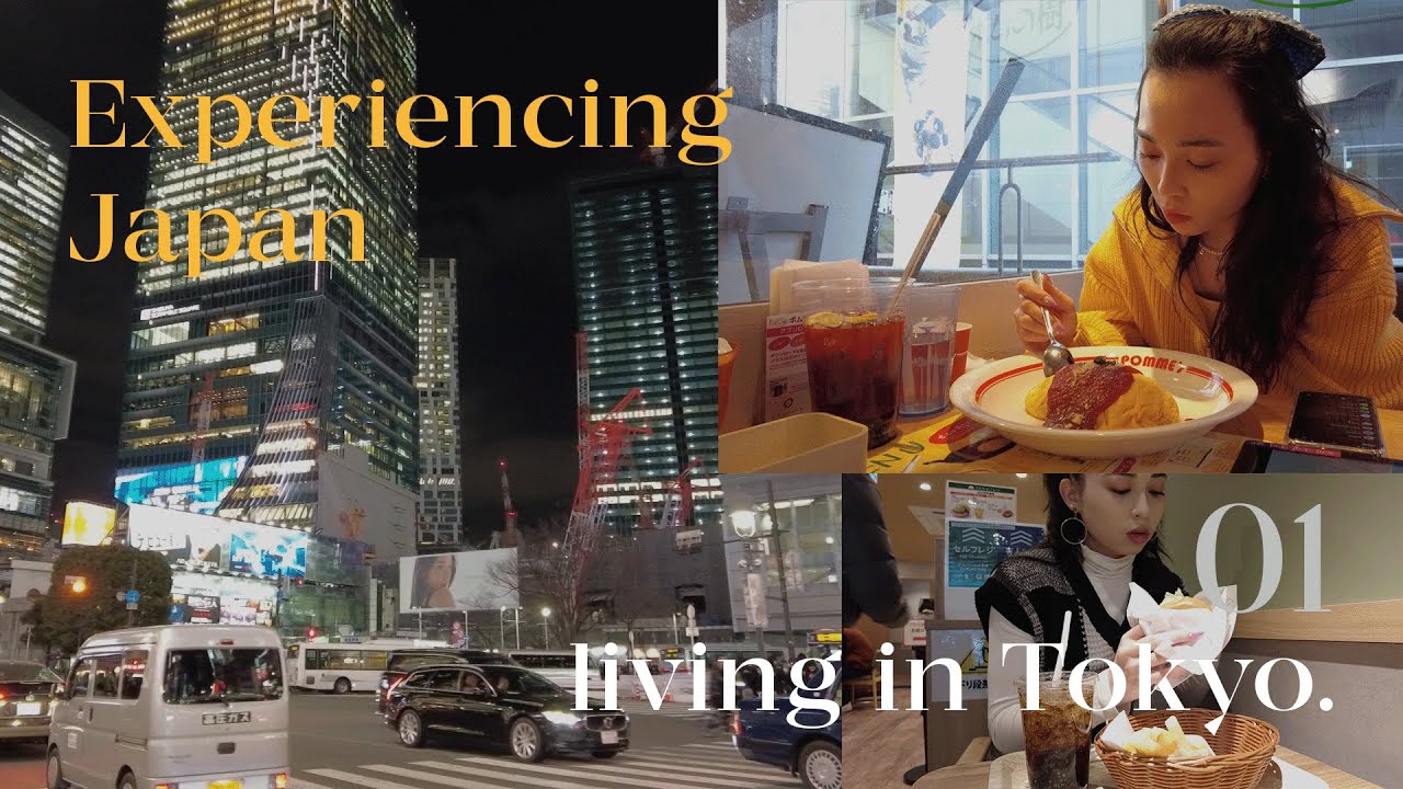 [EXPERIENCING JAPAN] Living in Tokyo. 01 : Premier pas à Tokyo - YouTube