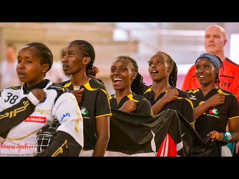 Kenya 🇰🇪 National Anthem Sang By Kenya Floorball National Team In ...