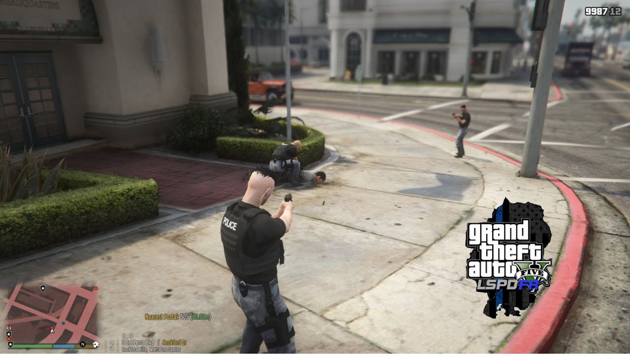 GTA 5- LSPDFR- Inside the World of LSPD Gang Unit - YouTube