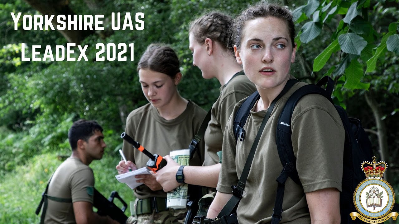 Yorkshire Universities Air Squadron LeadEx 2021 - YouTube