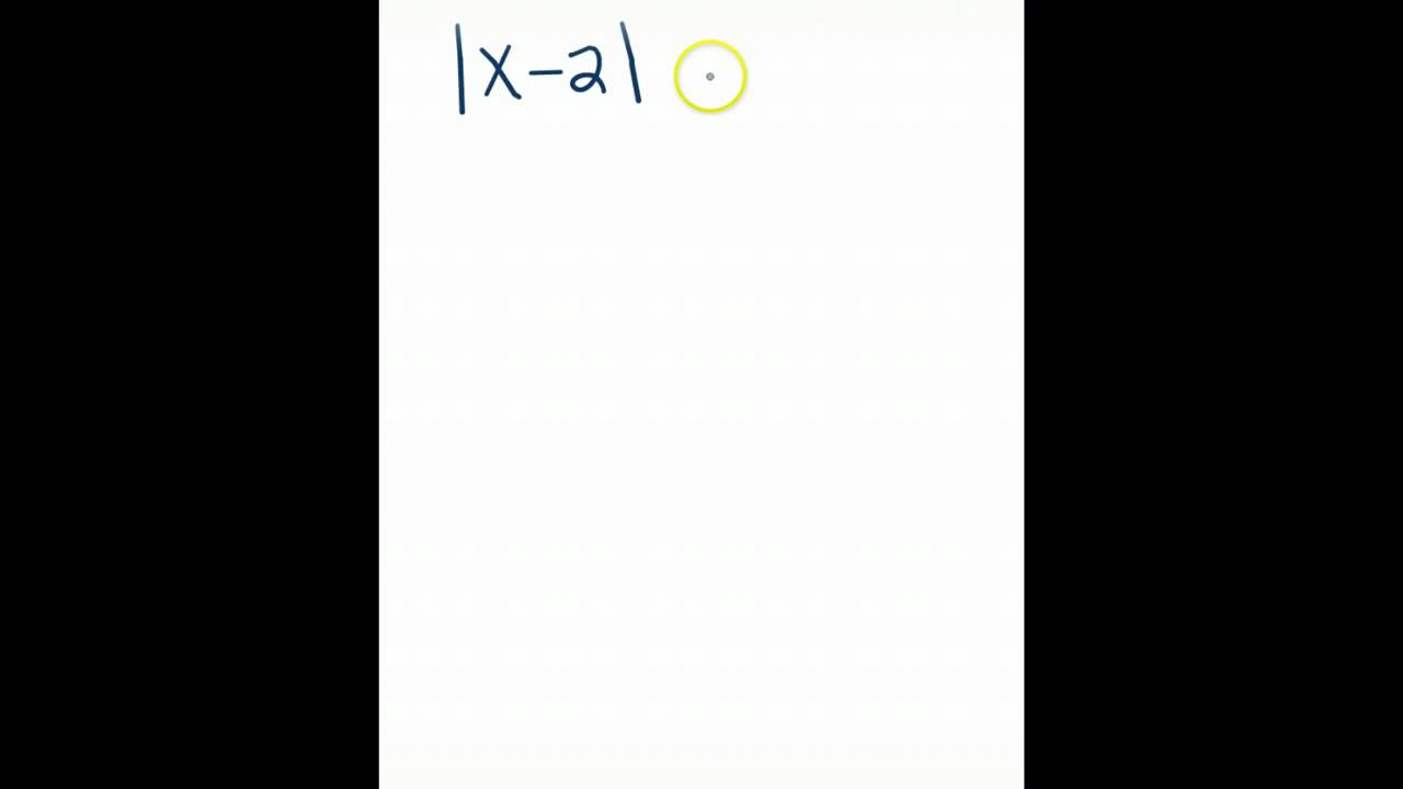 Absolute Values Special Cases - YouTube