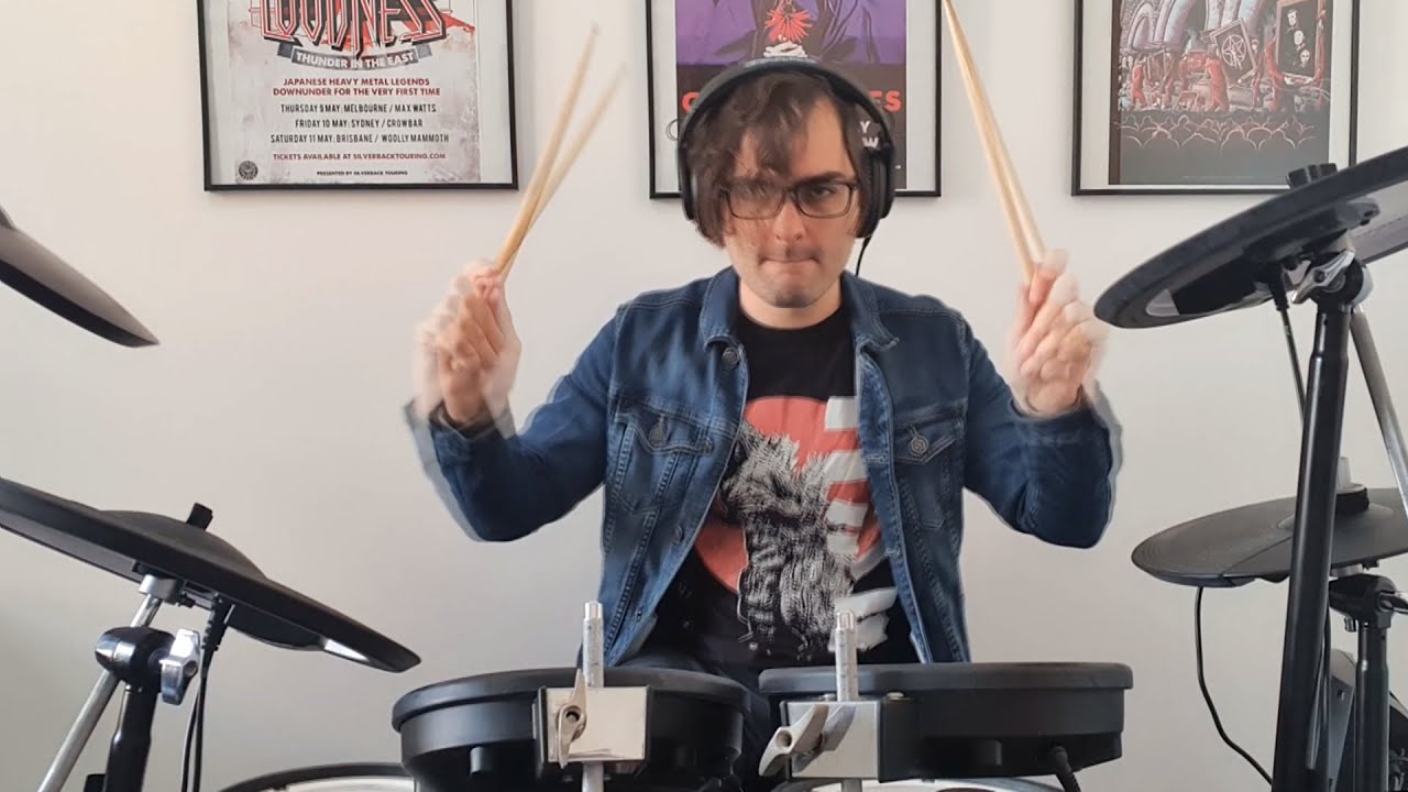 GO GO POWER RANGERS drum cover - YouTube