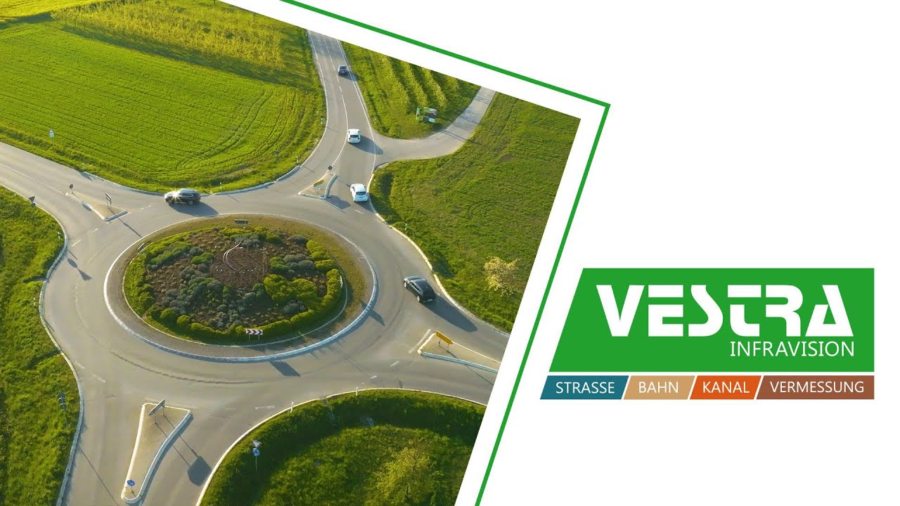 VESTRA INFRAVISION: Kreisverkehr trassieren - YouTube