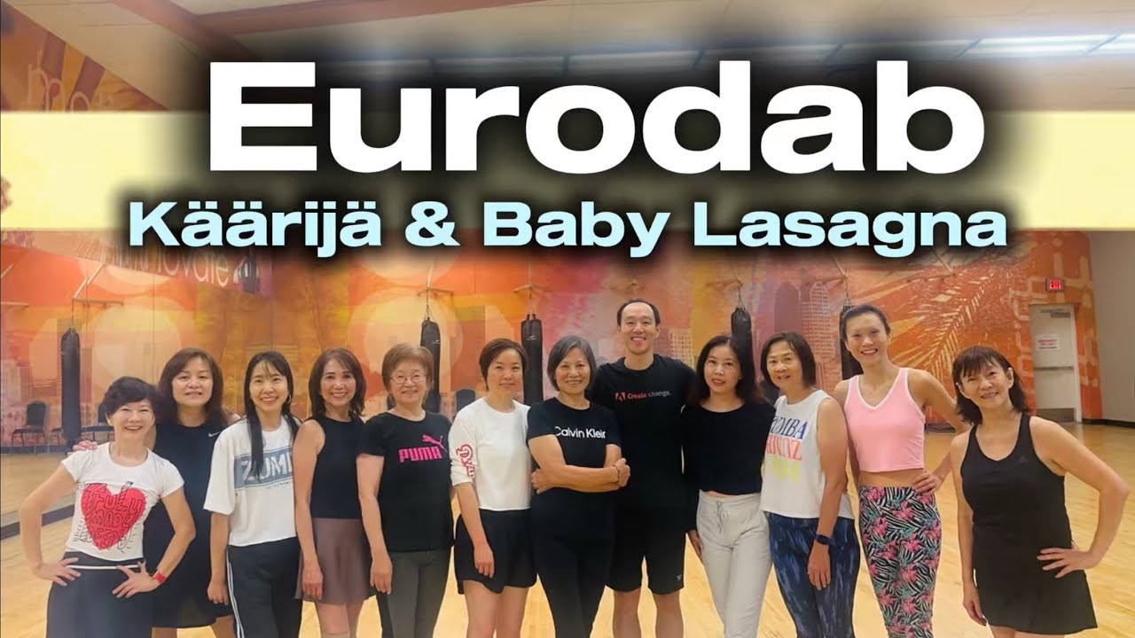 Eurodab | Käärijä & Baby Lasagna | Trending song | Zumba | Easy dance ...