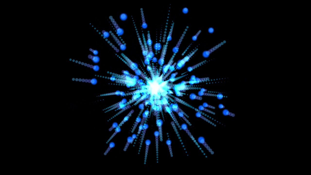 4K BLUE ENERGIES EFFECT relaxing sci-fi background free download - YouTube