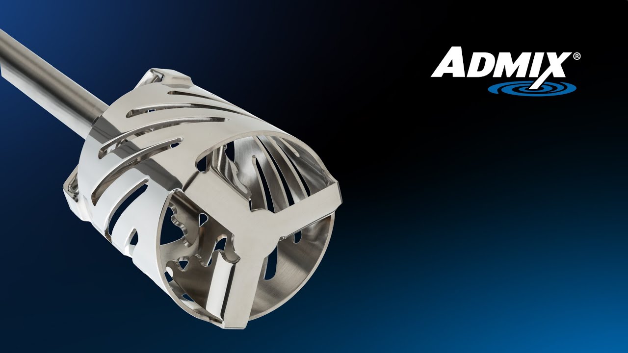 Admix Rotosolver® High Shear Mixer - YouTube