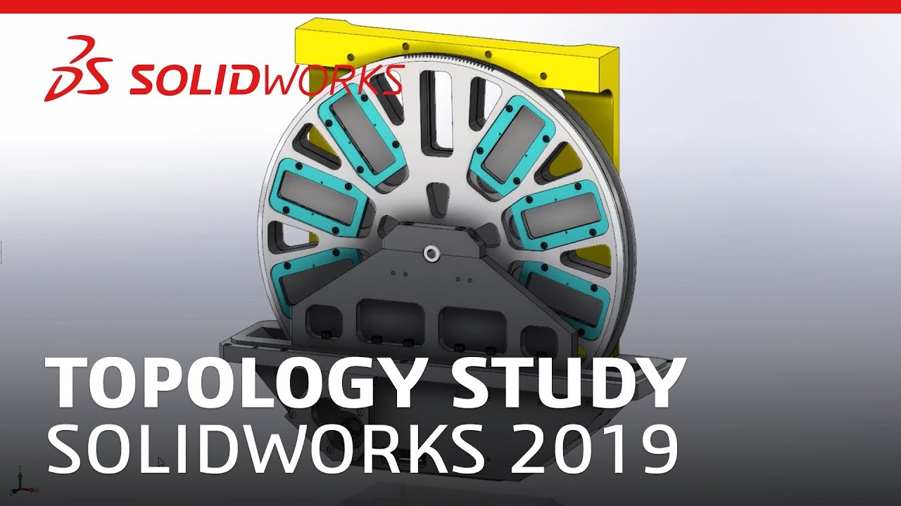 Topology Study - SOLIDWORKS 2019 - YouTube