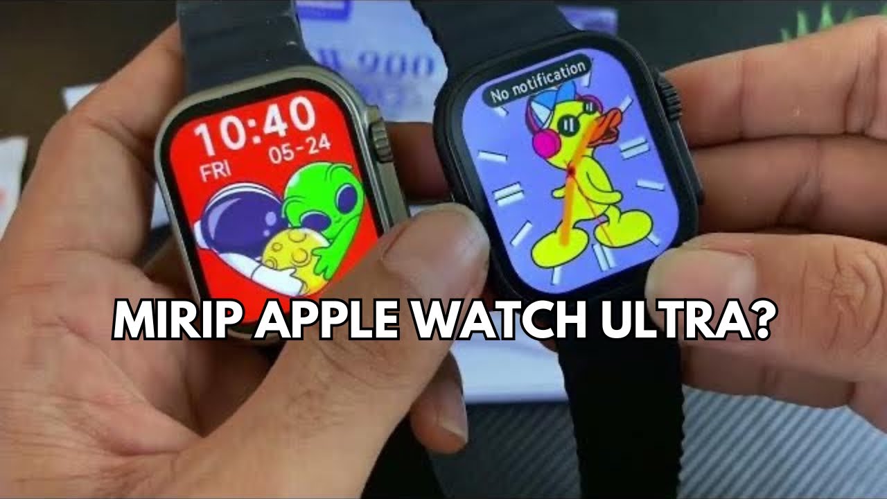 Review Tampilan Apple Ultra Watch KW KW-an Harga 100 Ribuan - YouTube