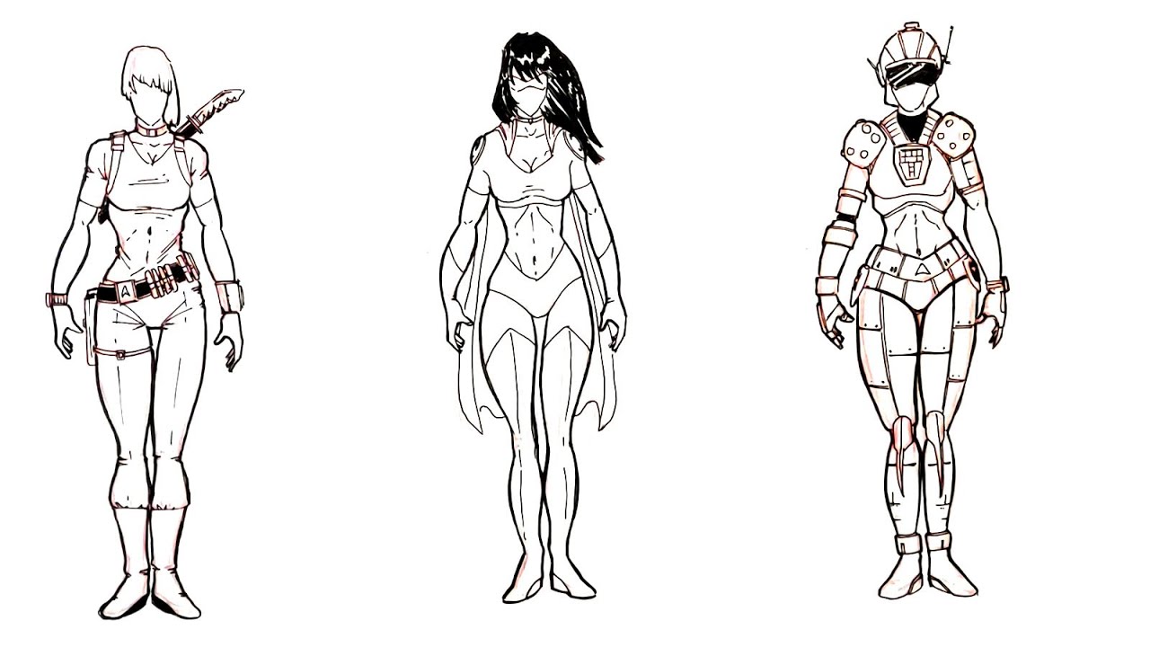 Everything You Need To Know To Design Your Characters Female Edition everything-you-need-to-know-to-design-your-characters-female-edition