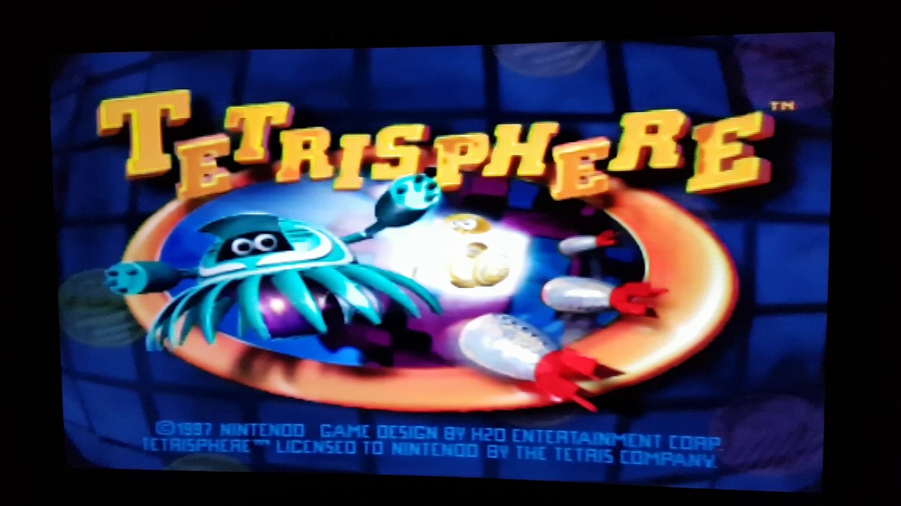 Tetrisphere opening on Nintendo 64 - YouTube