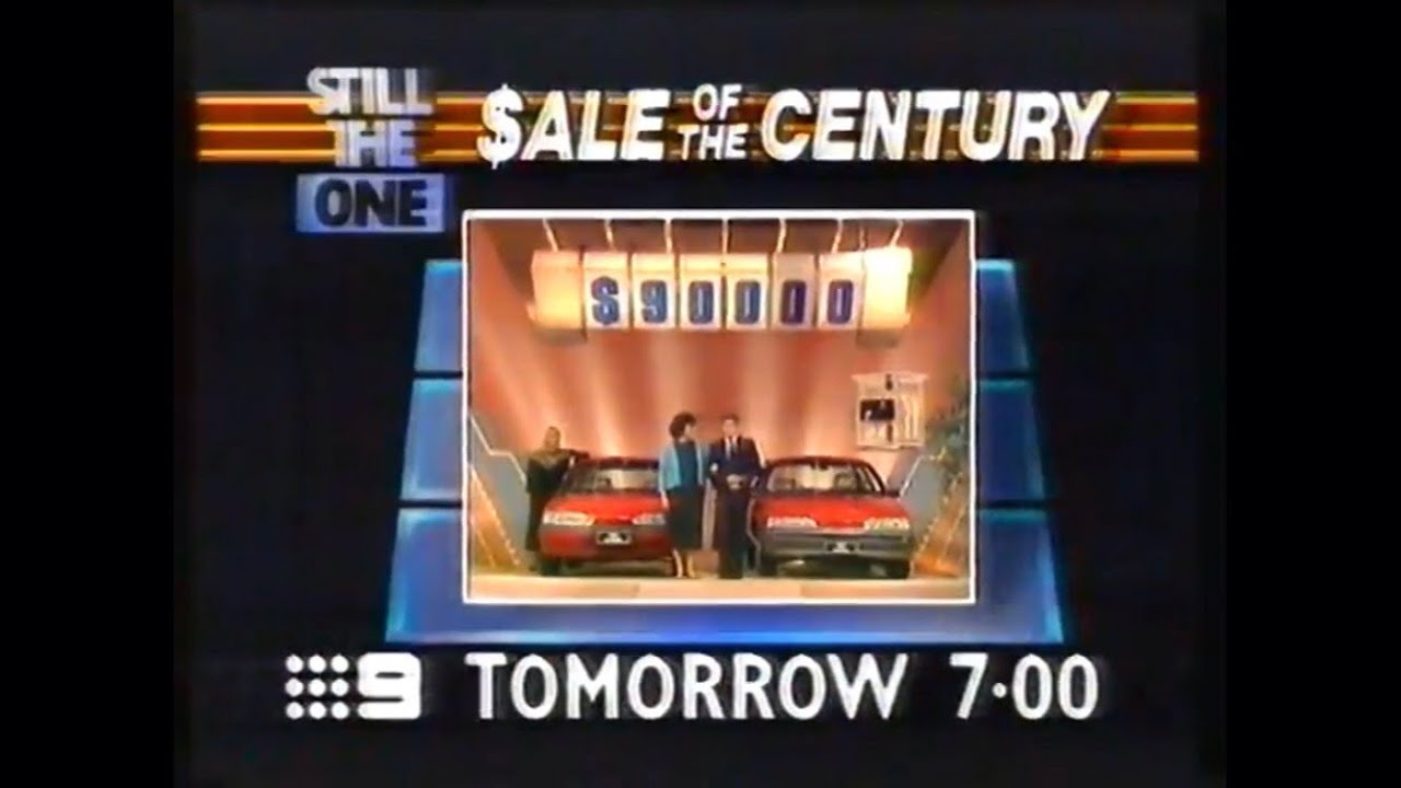 Sale Of The Century Australia Channel Nine Promo 1988 - YouTube