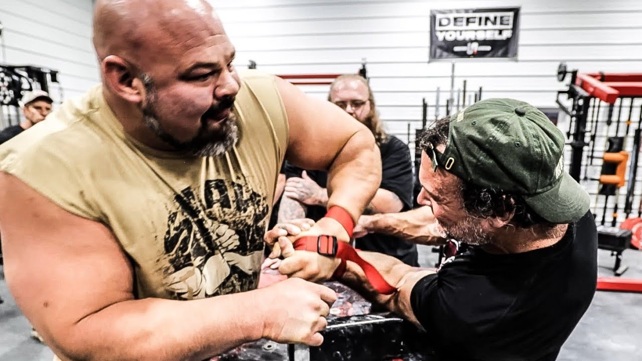 W.T.F BRIAN SHAW USED ALL HIS BODY WEIGHT - YouTube