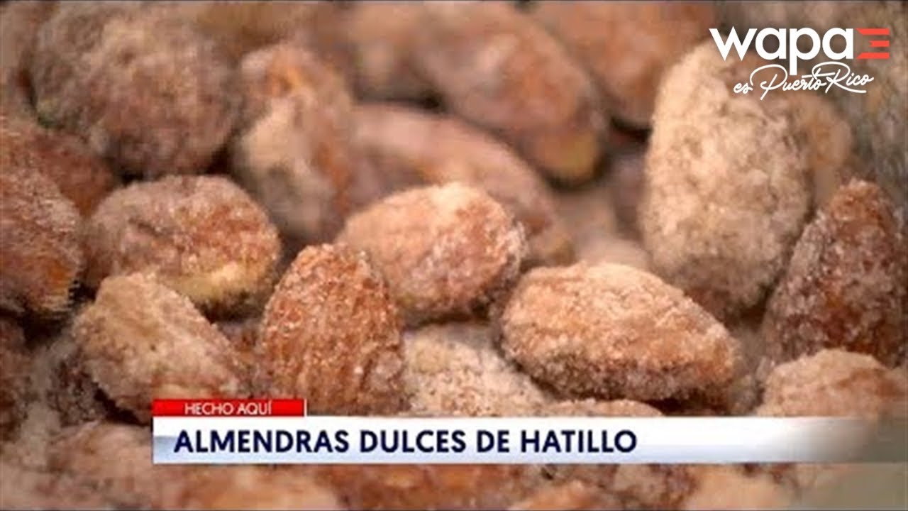 Almendras azucaradas preparadas por manos puertorriqueñas | WapaTV ...