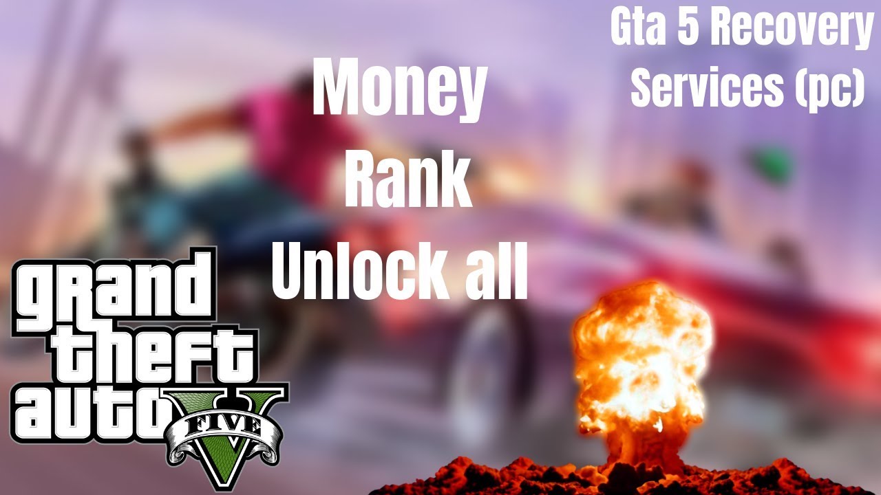 Gta 5 PC recovery services (details in description) - YouTube