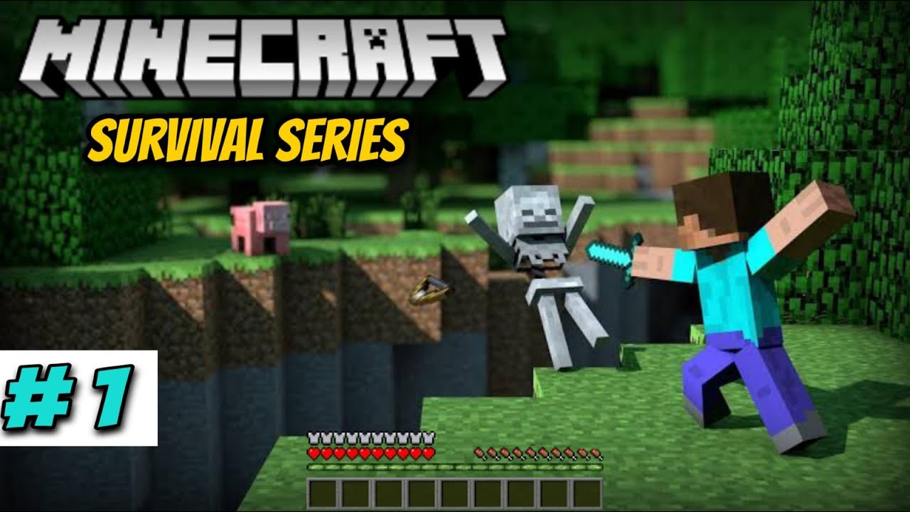 First Day In MineCraft Survival World || 100 Days In MineCraft || # ...