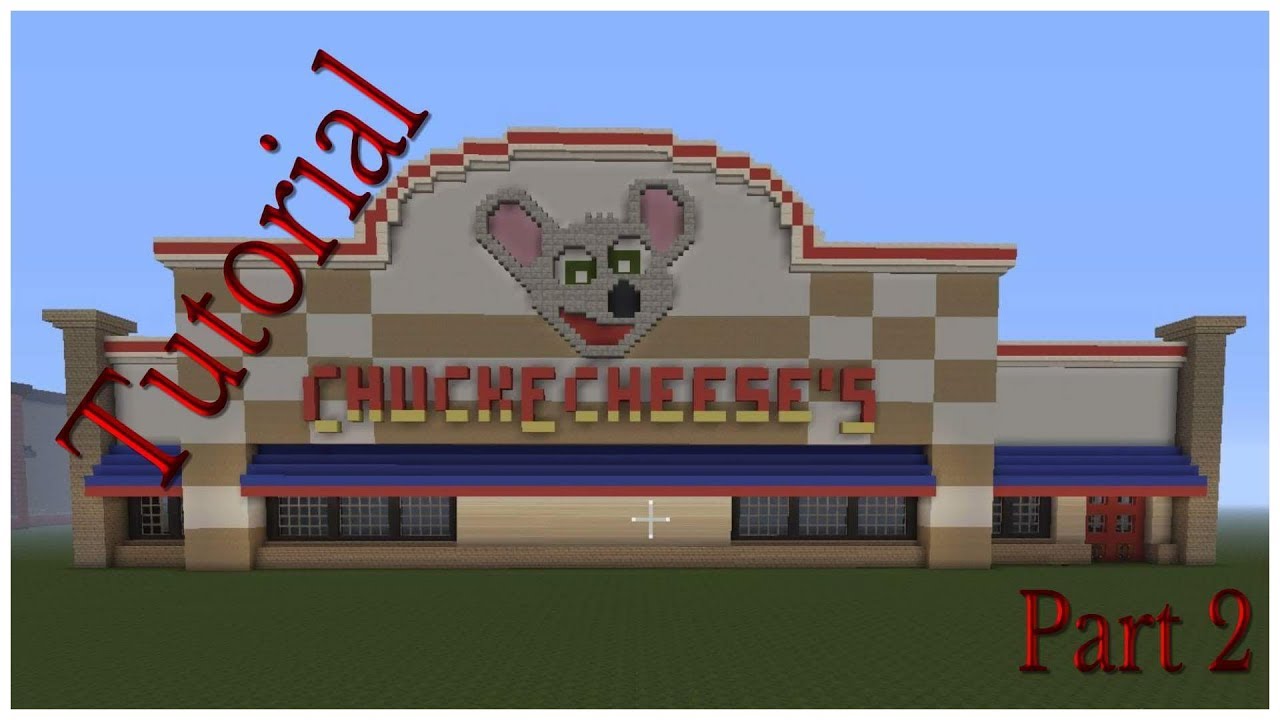 Minecraft Tutorial: Realistic Chuck E Cheese's Part 2 - YouTube