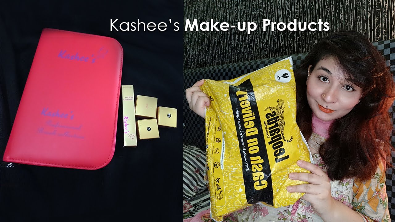 Unboxing: Kashee's Makeup products (Mini Haul) :D - YouTube
