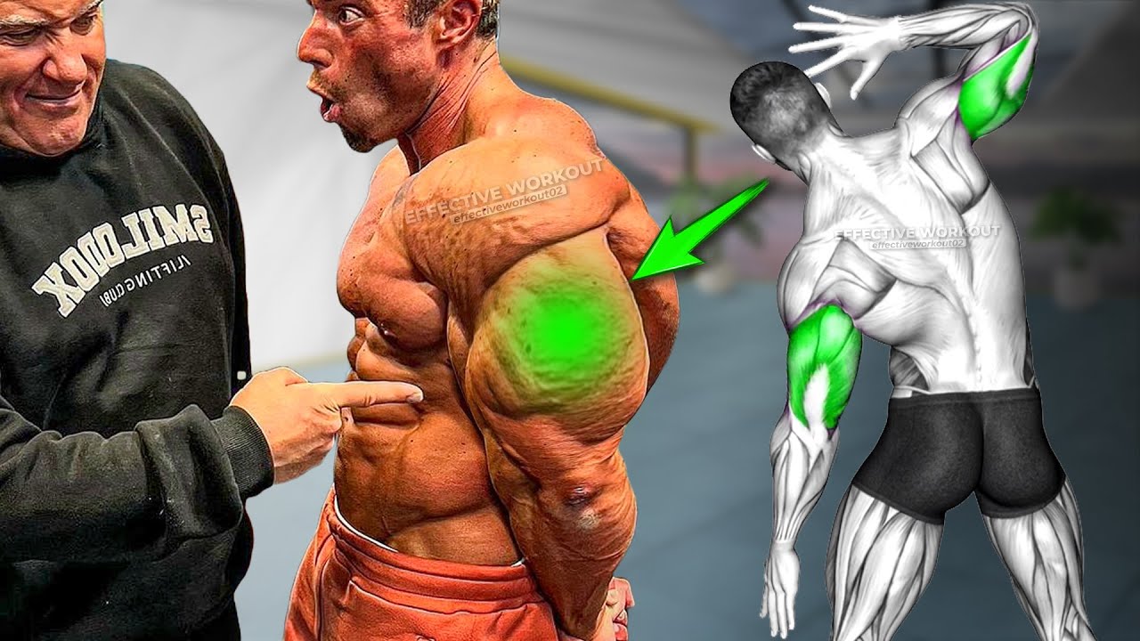 Build Big Triceps Grow Fast (10 Effective Exercises) - YouTube
