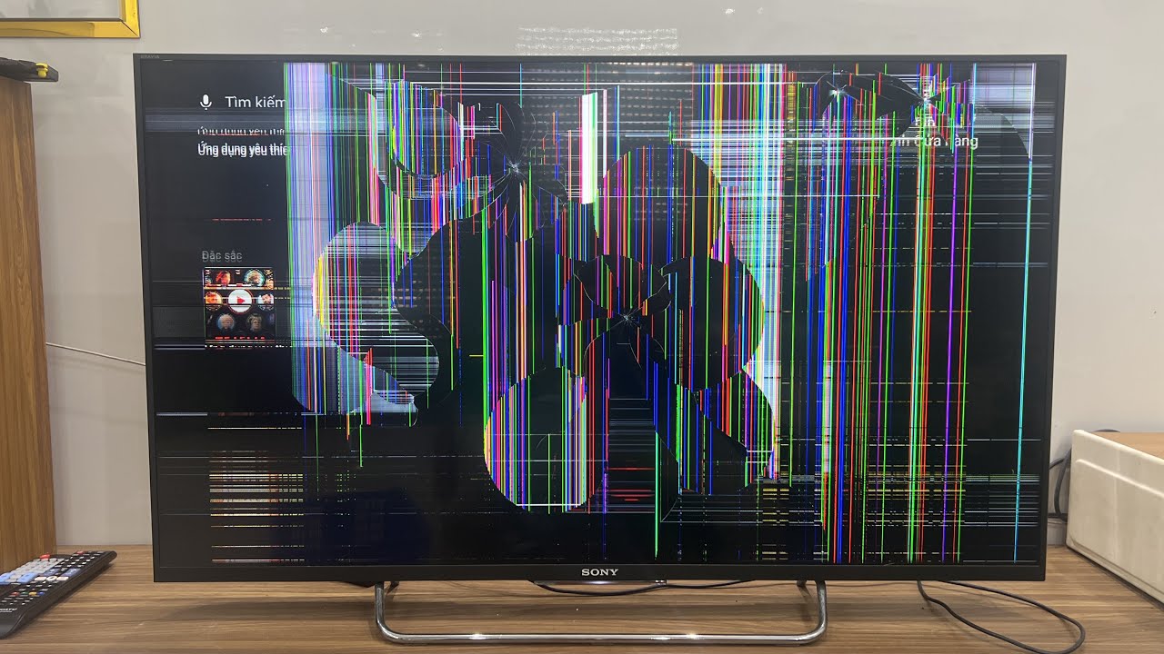 How To Fix a Broken TV Screen. | How To Fix A Broken TV The Real Way ...