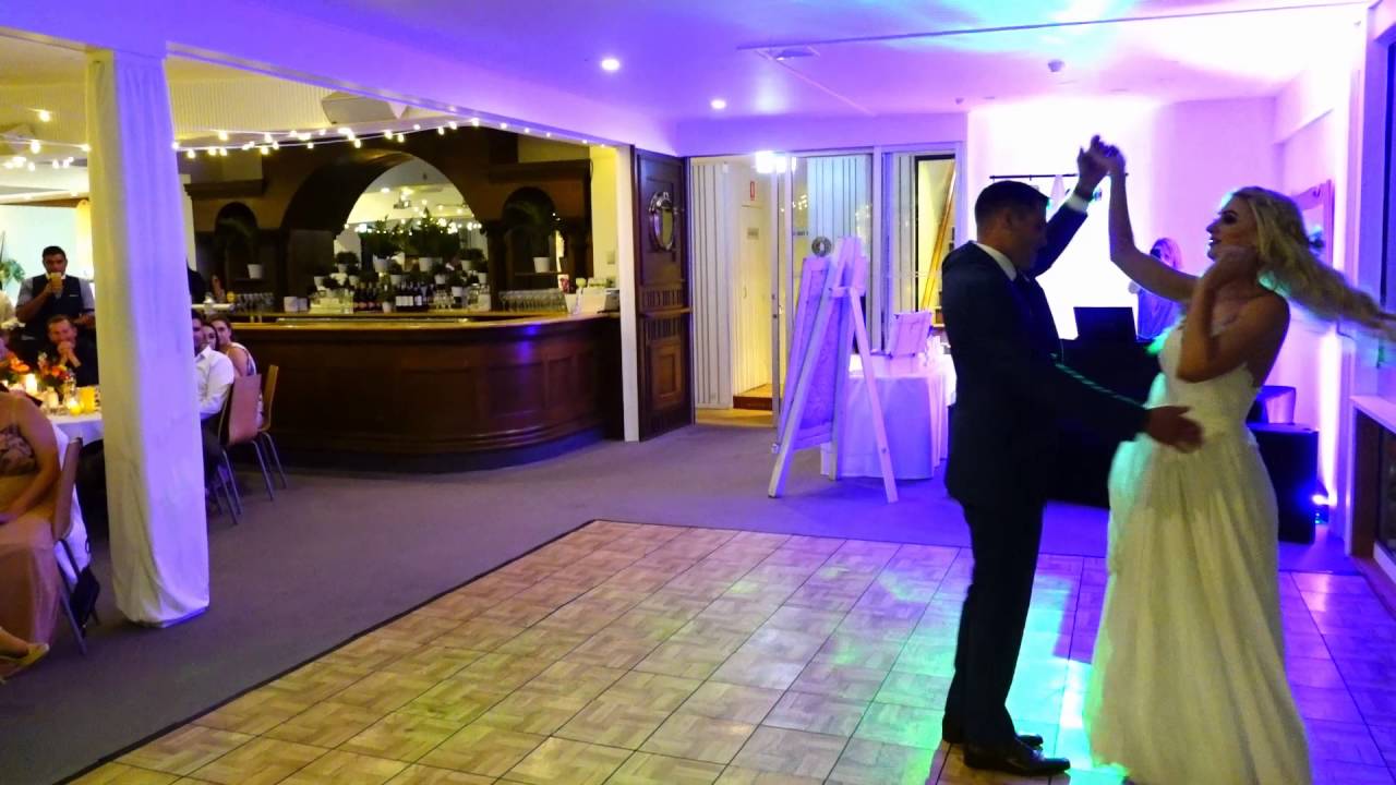 Mr & Mrs Stevenson - First Dance - YouTube