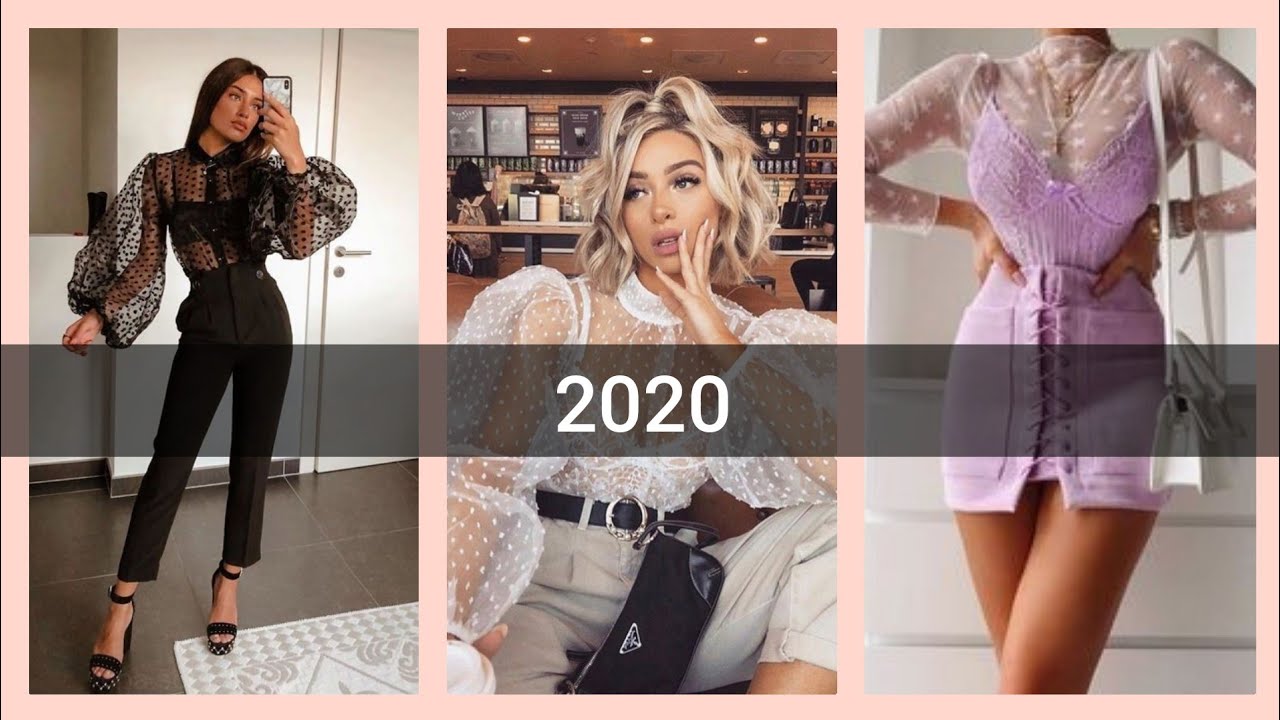 OUTFITS CON ROPA TRANSPARENTE 2020 - YouTube