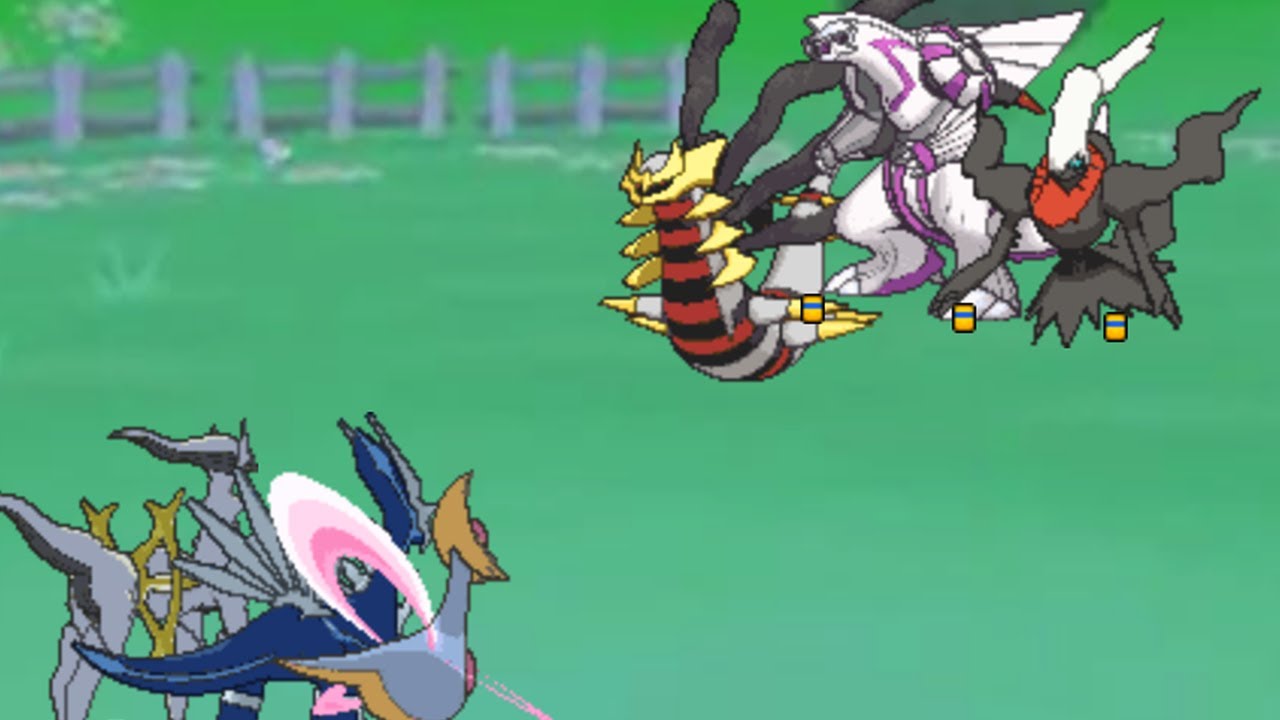 sinnoh legendary battle royale - YouTube