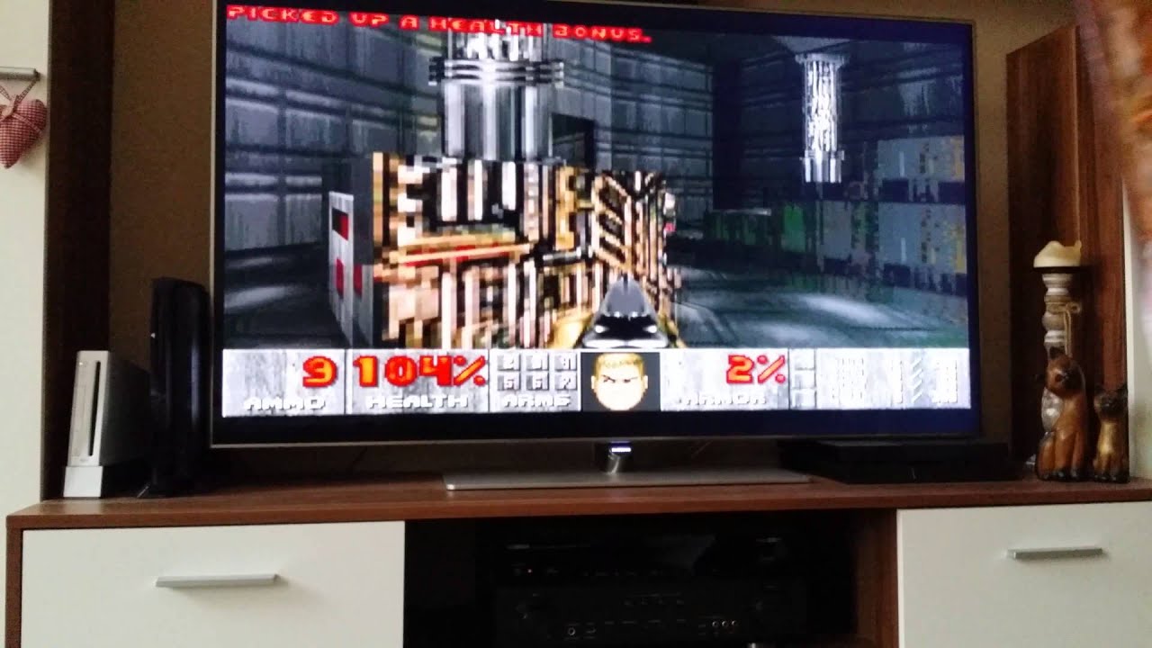 THE ULTIMATE DOOM (XBOX) E1M10 on WII-DOOM - YouTube