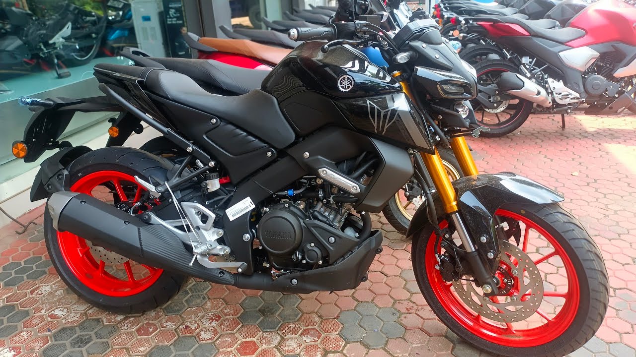 Yamaha MT 15 with Orange Alloy Wheels - YouTube