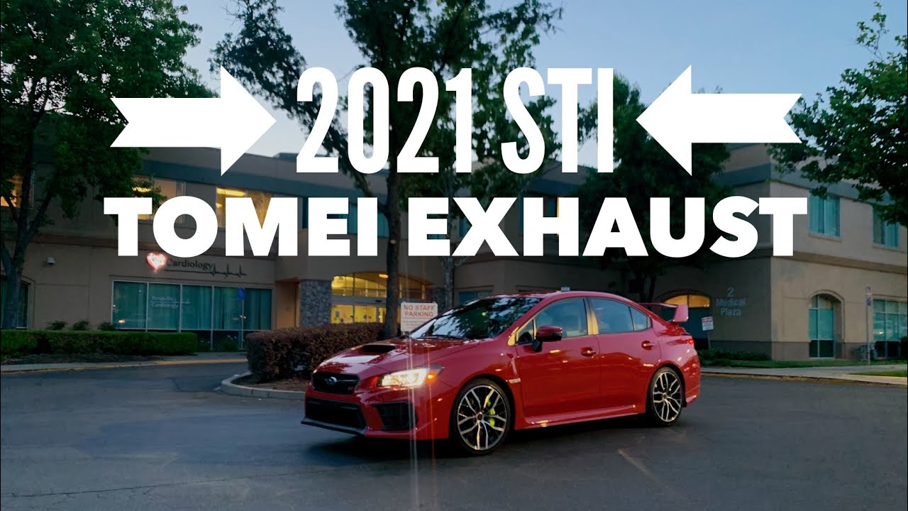 2021 Subaru STi gets Tomei Exhaust | Is it any good? - YouTube