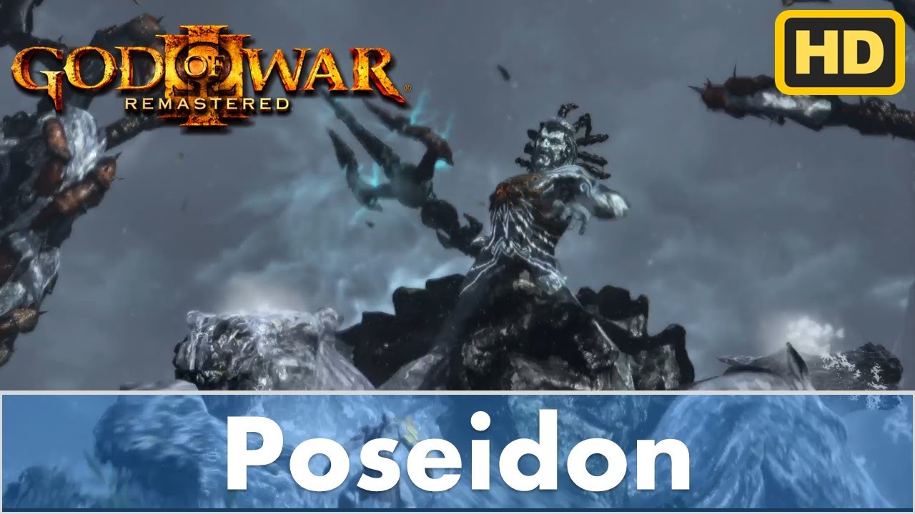 God of War 3: Poseidon Boss Fight and Intro (60fps) - YouTube