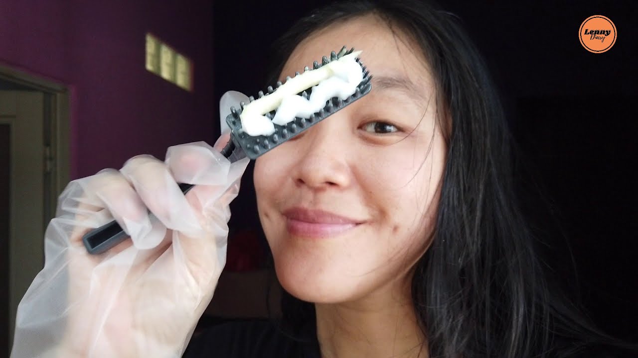 CAT UBAN BIGEN SPEEDY DARI JEPANG BIKIN RAMBUT HITAM NATURAL! - YouTube