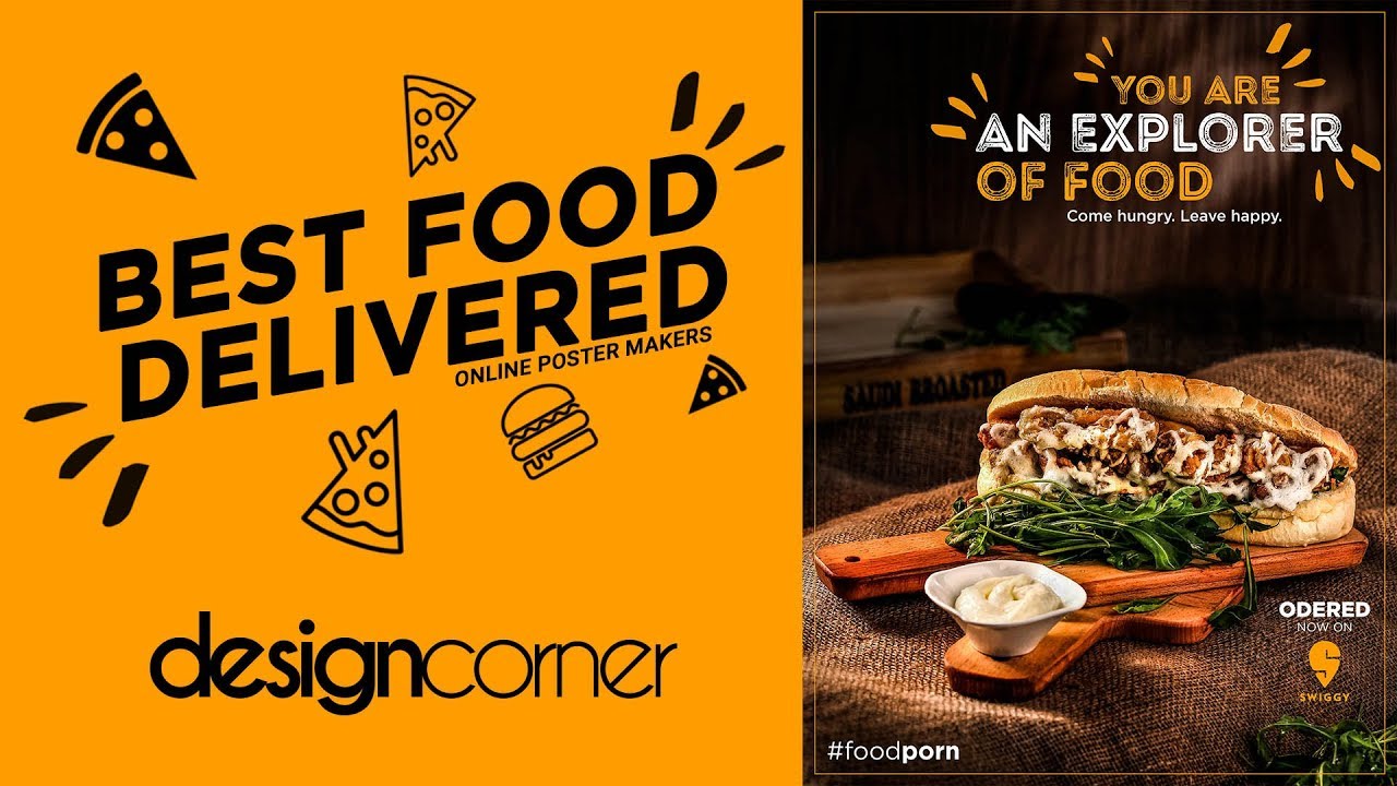 Creative Ways to use in Photoshop for Food Banner Design - YouTube