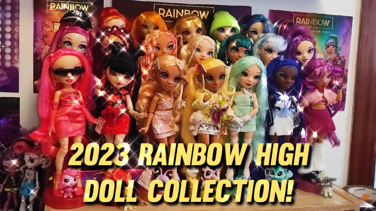 RAINBOW HIGH 2023 doll collection UPDATE!🩷 || Ugly Burnt Doll - YouTube
