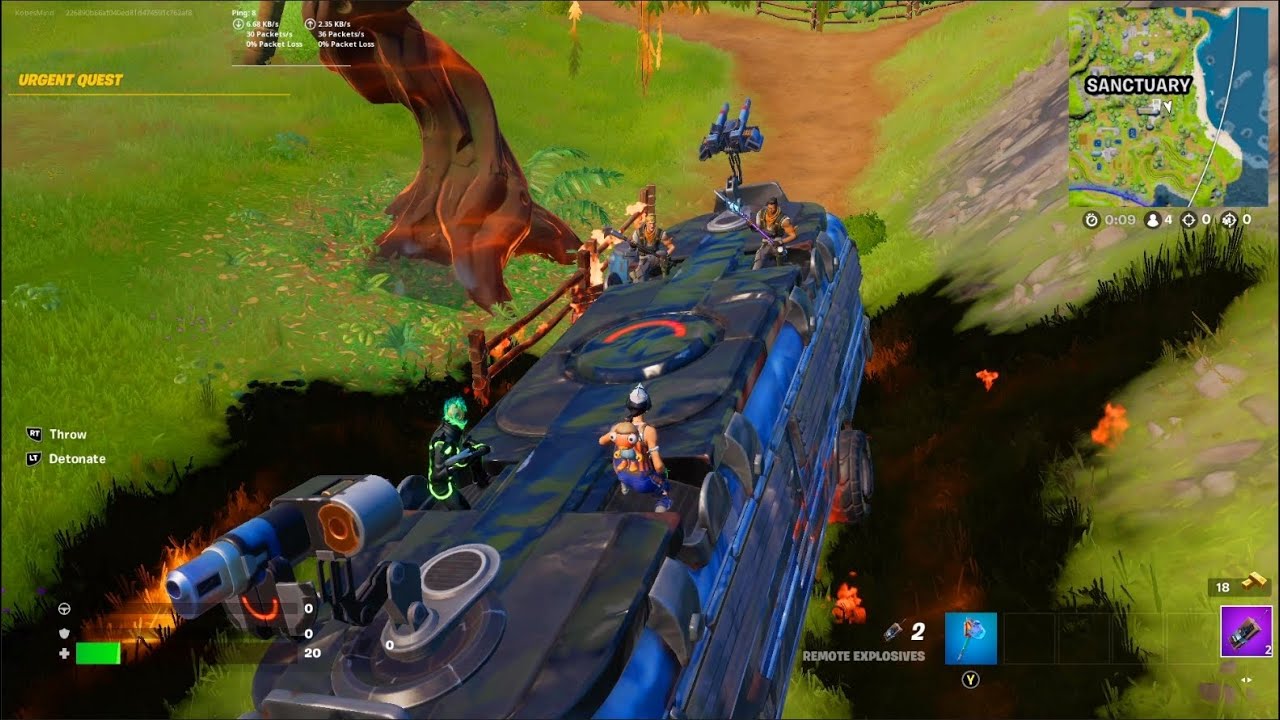Who Will Win When This Battle Bus Explodes? - YouTube