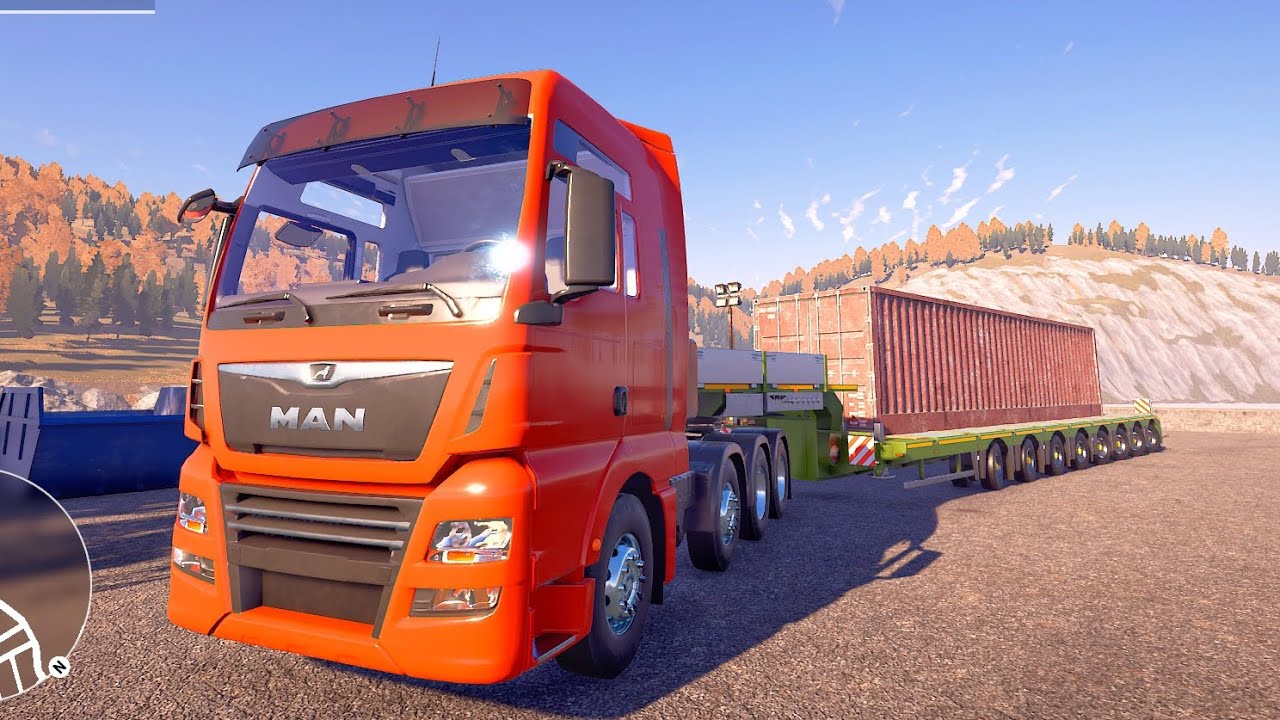 Loading Heavy Container | Construction simulator|asmr - YouTube