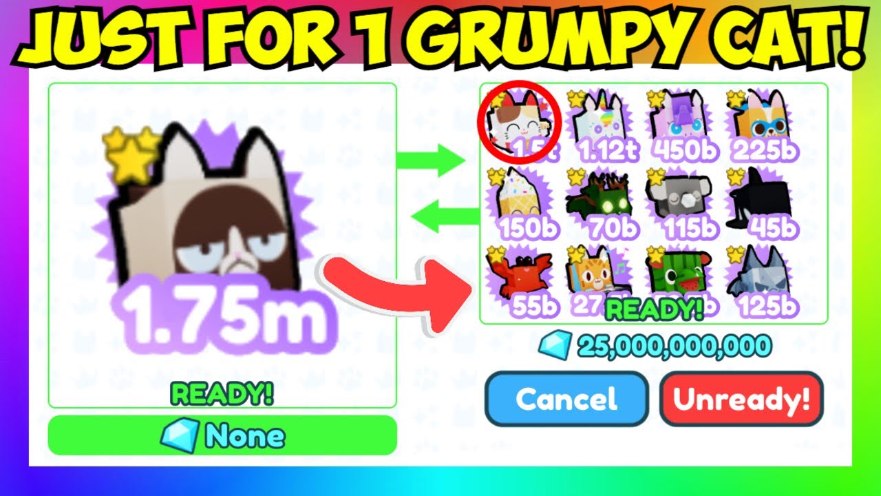 What Will People Trade For Grumpy Cat!? *Insane Offers* (Pet Simulator ...