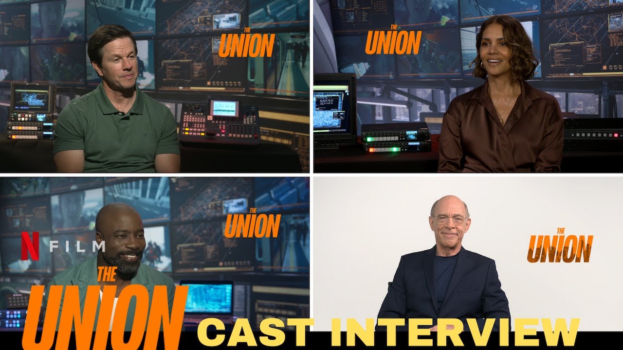 The Union Netflix Cast Interview - YouTube