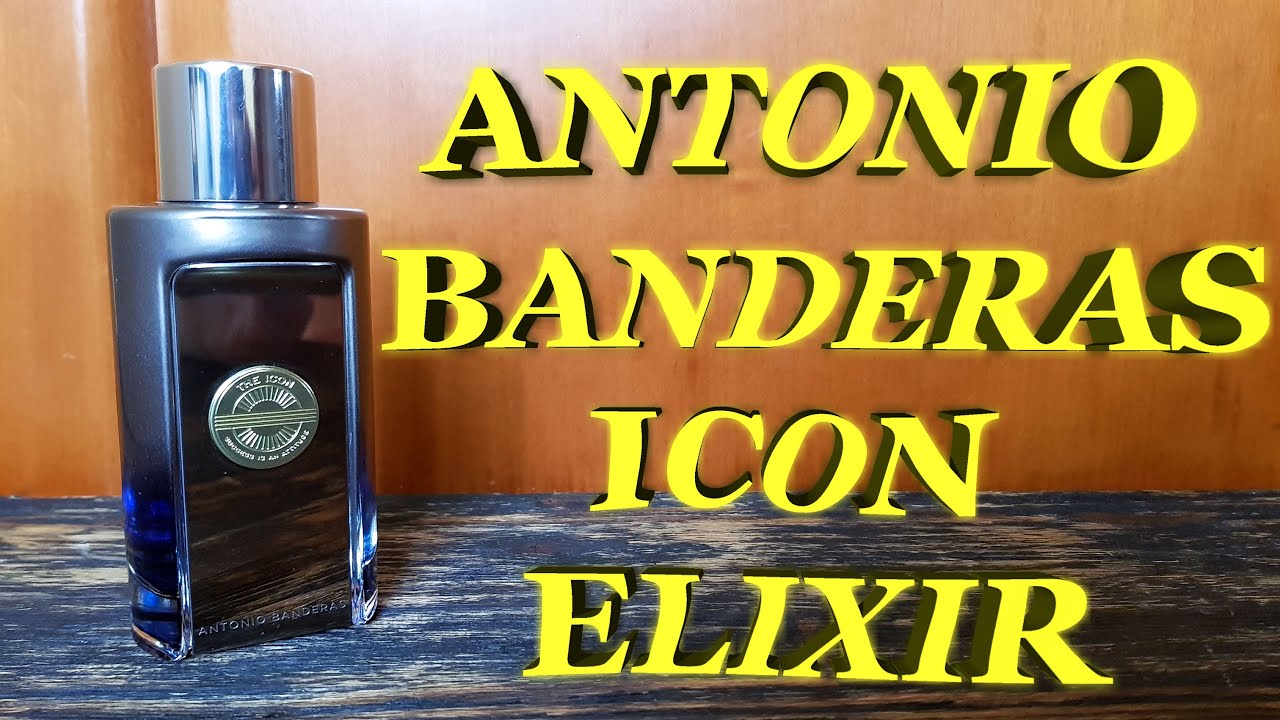 ANTONIO BANDERAS Icon Elixir ОБЗОР - YouTube