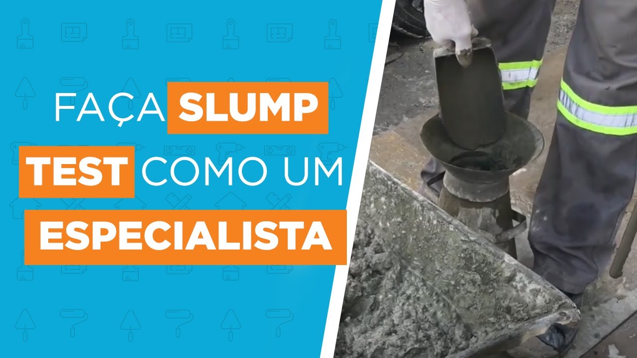 FAÇA O SLUMP TEST E NUNCA MAIS ERRE O PONTO DO CONCRETO - YouTube